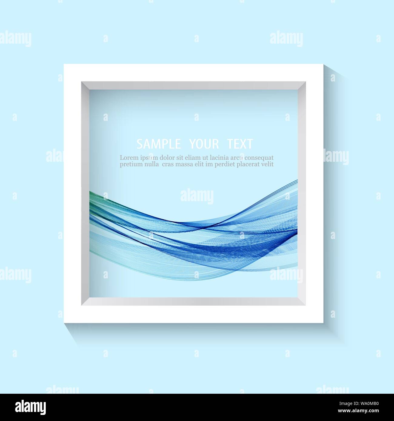 Photo sample Stock Vector Images - Alamy