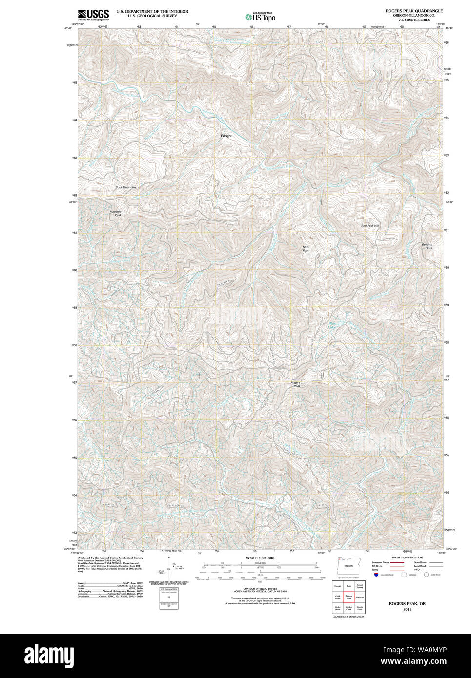 Map of rogers hi-res stock photography and images - Alamy