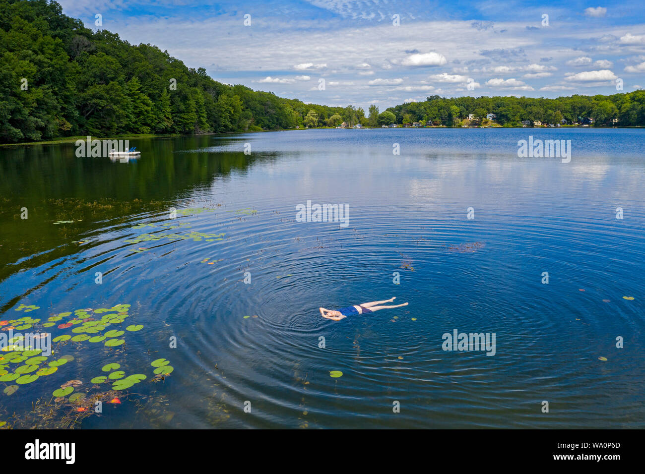 Summer vacation lake hi-res stock photography and images - Alamy