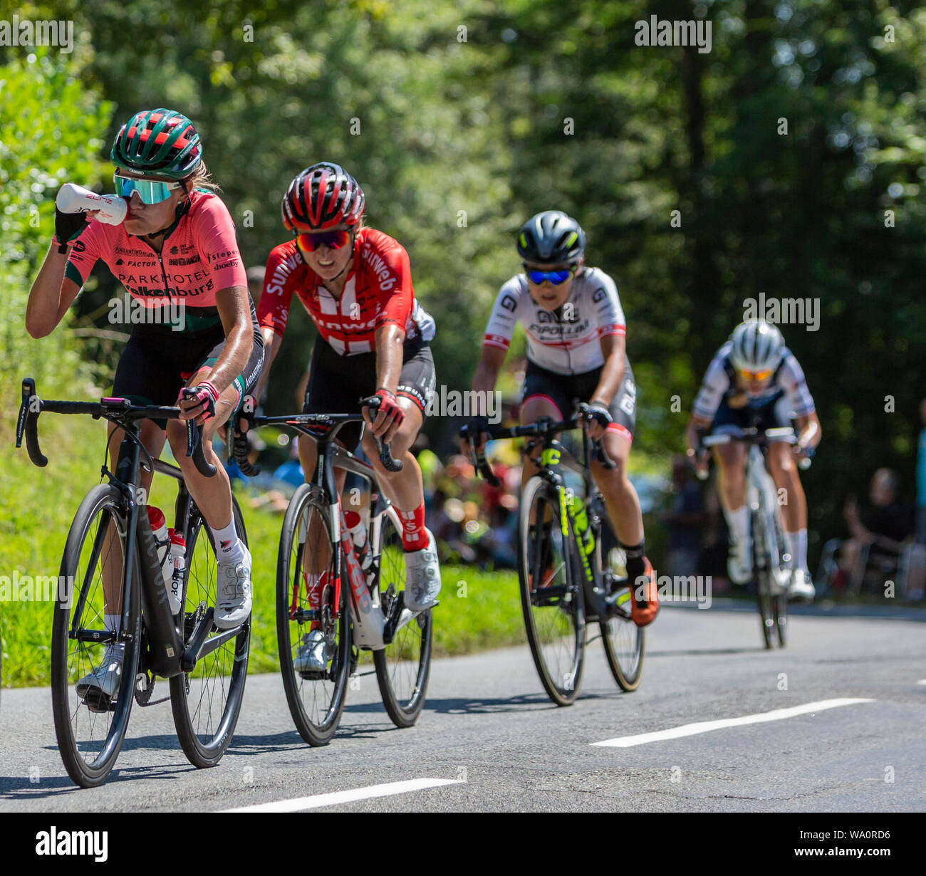 Female belgian cyclist hi-res stock photography and images - Alamy