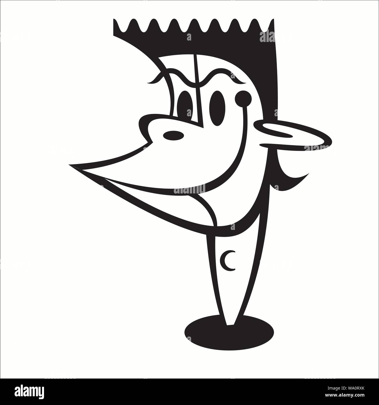 Vector Illustration Of Funny Person Character Stock Vector Image Art vector-illustration-of-funny-person-character-stock-vector-image-art