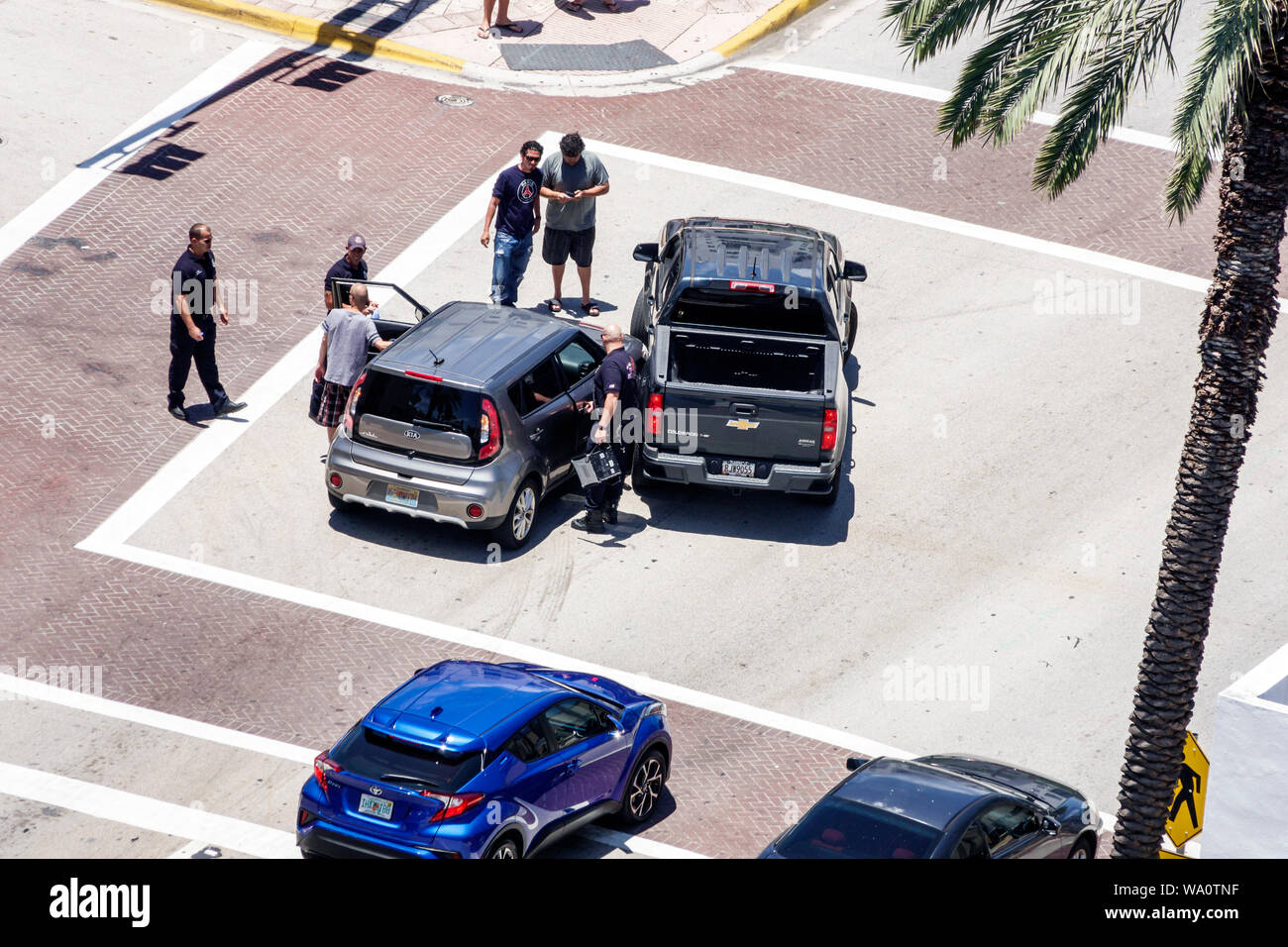 Fender bender car hi-res stock photography and images - Alamy
