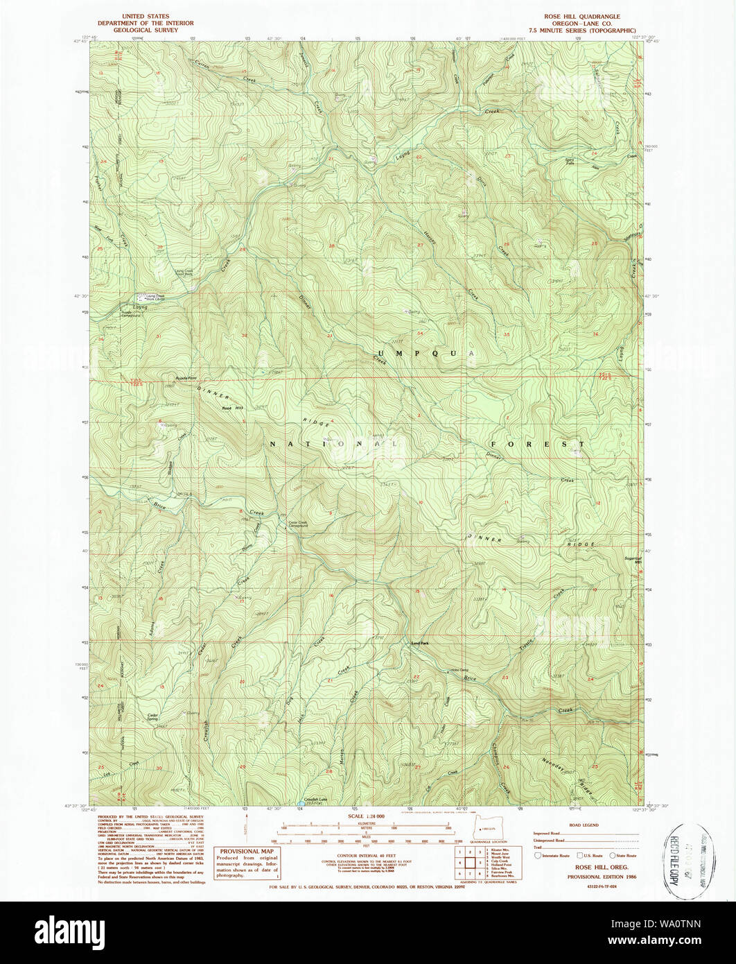 Map of rose hill hi-res stock photography and images - Alamy