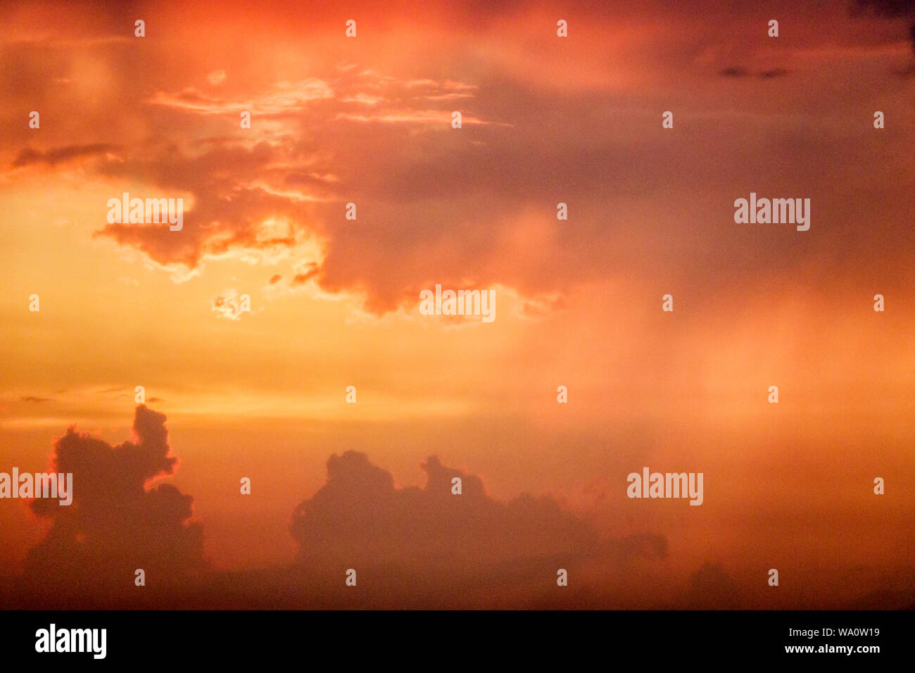 Miami Beach Florida,sunset clouds sky weather,rain,visitors travel ...