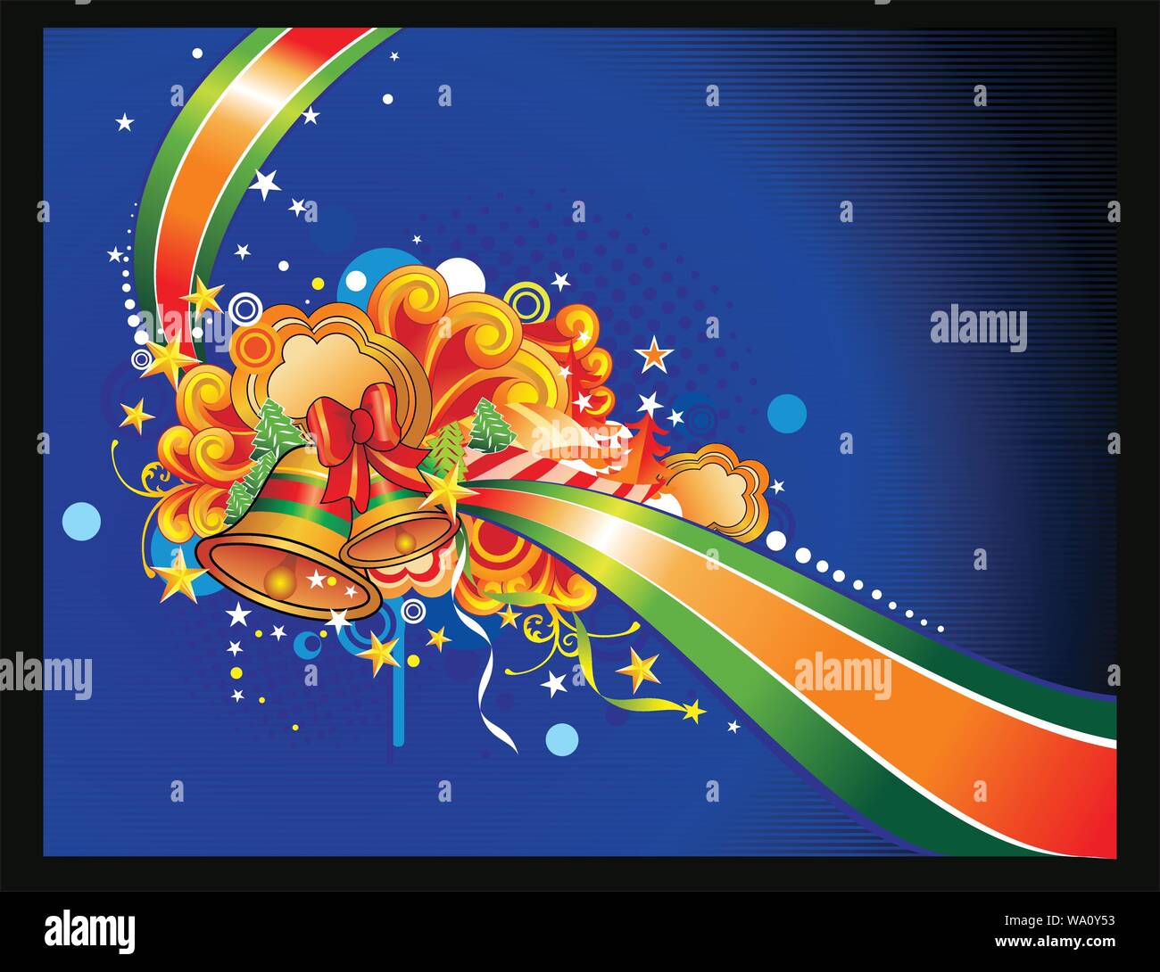 vector background of christmas celebration banner for design needs ...