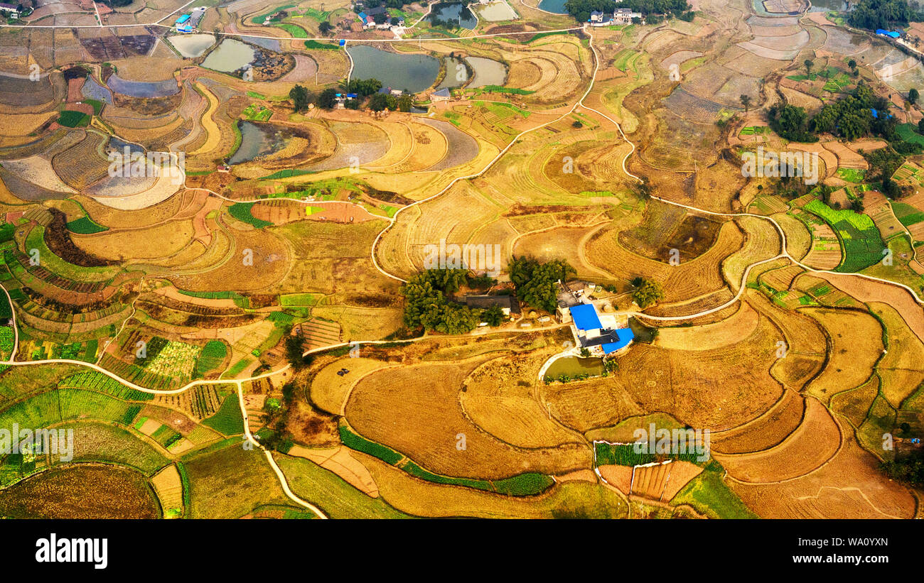 Chongqing mountain beautiful scenery Stock Photo - Alamy