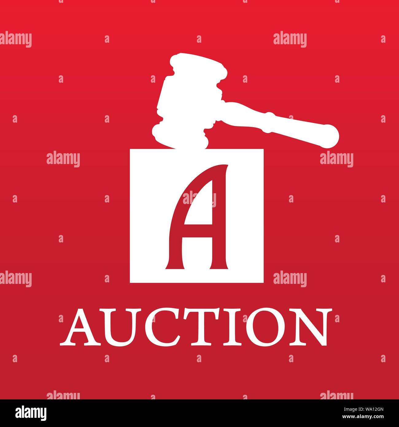 Online auctions Stock Vector Images - Alamy