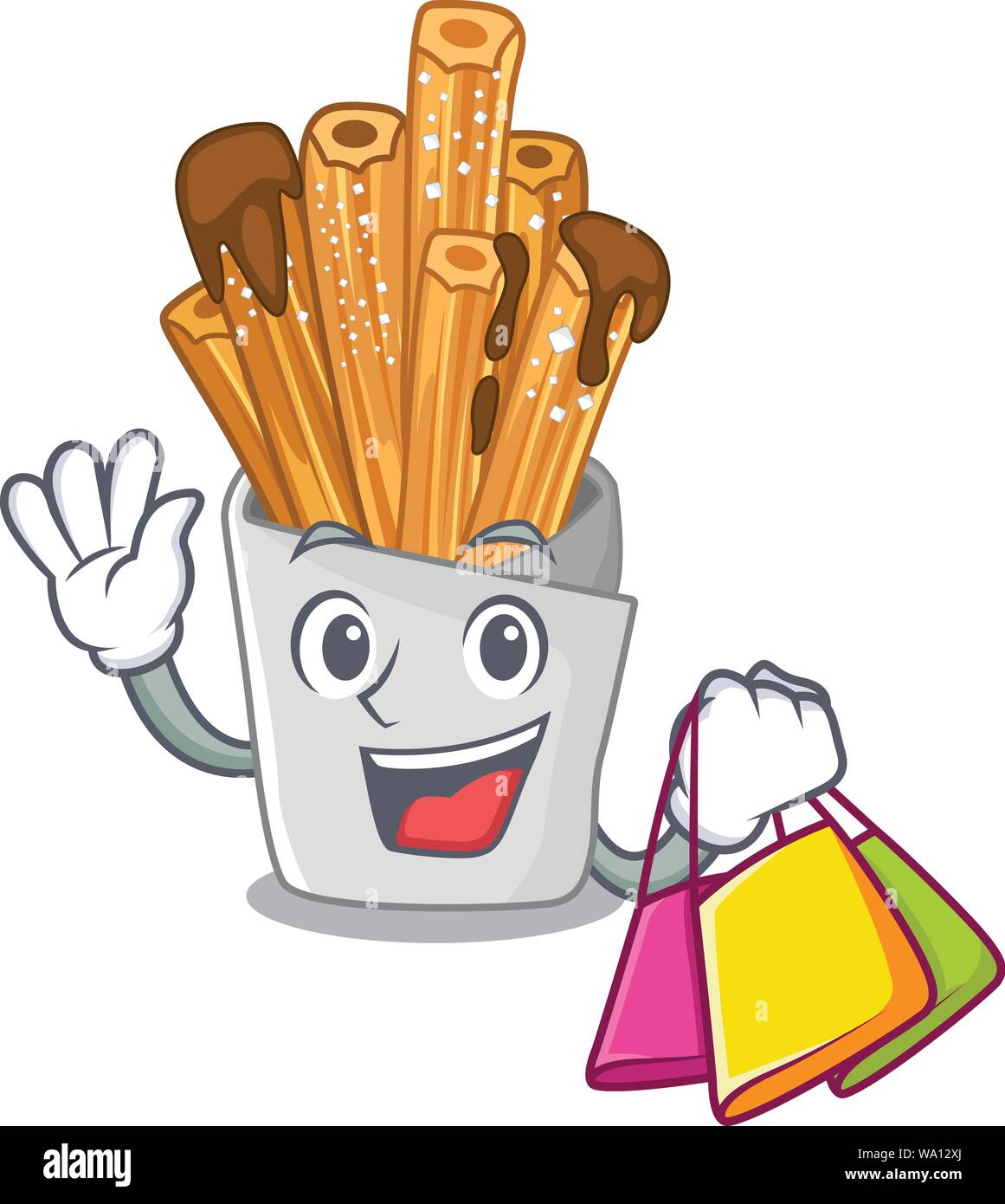 Churros for sale Cut Out Stock Images & Pictures - Alamy