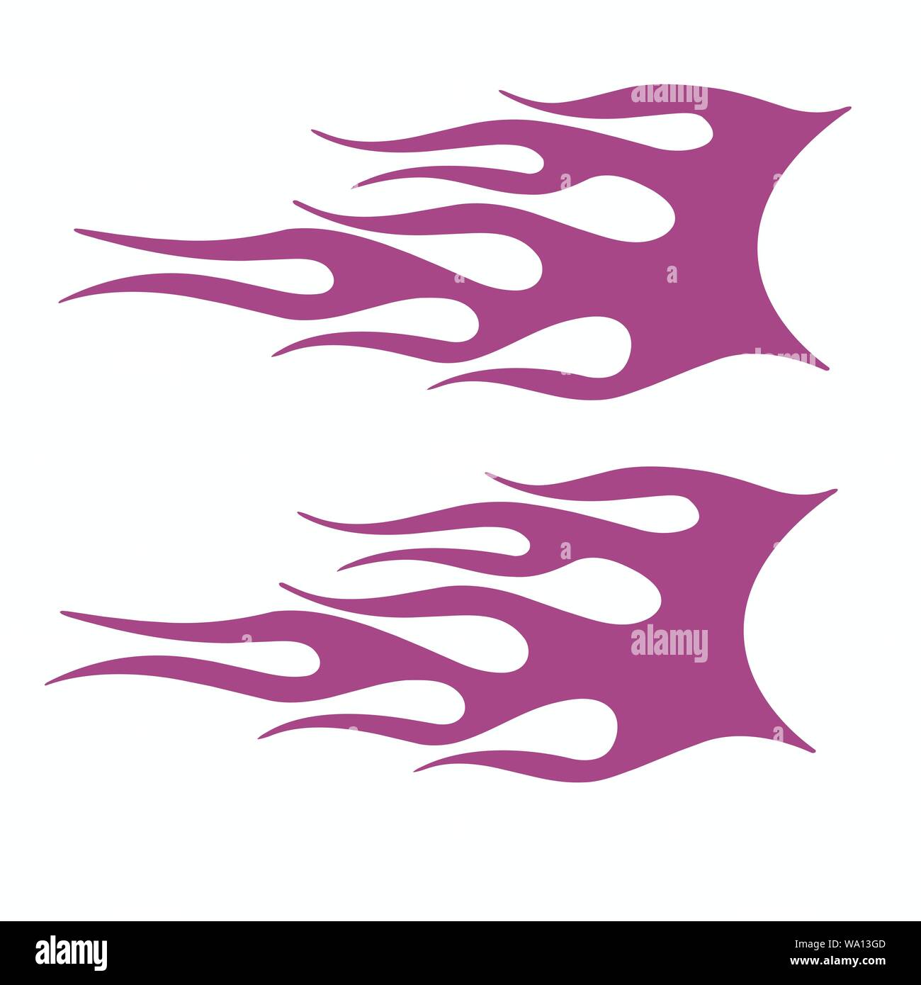 Vector illustration of fire tribal Stock Vector Image & Art - Alamy