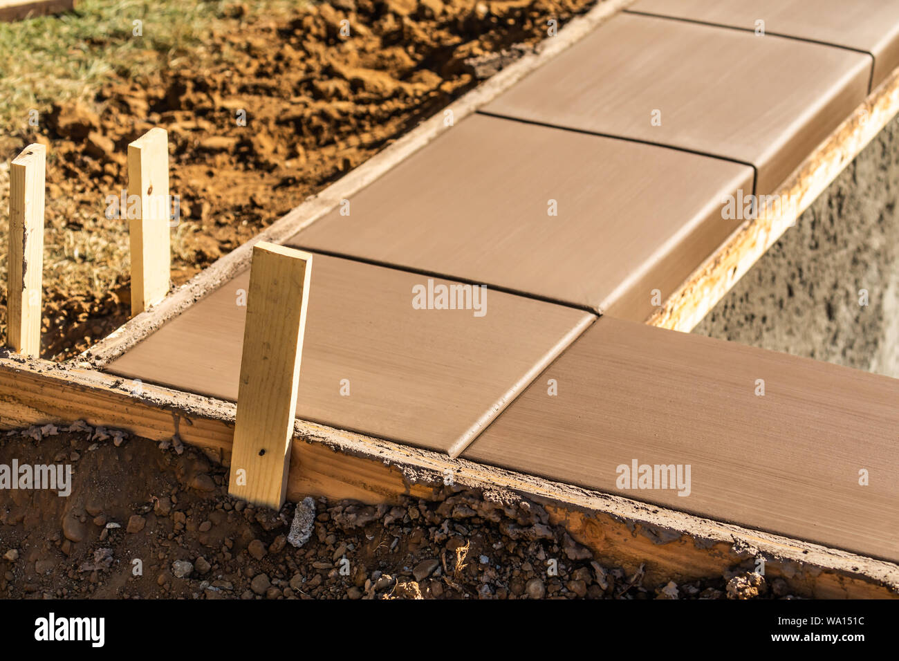 Pool coping installation hi-res stock photography and images - Alamy