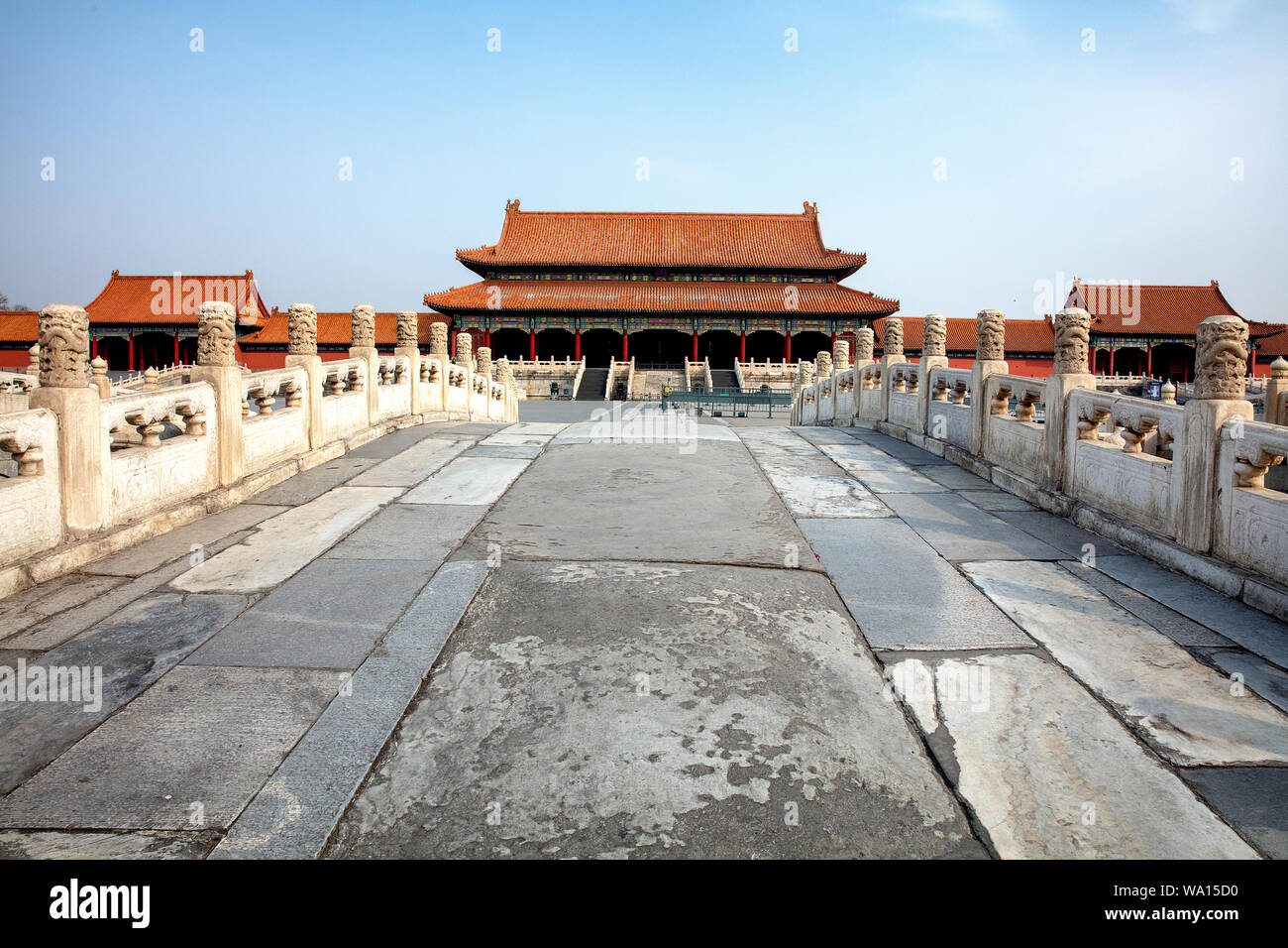 The gate of Beijing the imperial palace Stock Photo - Alamy