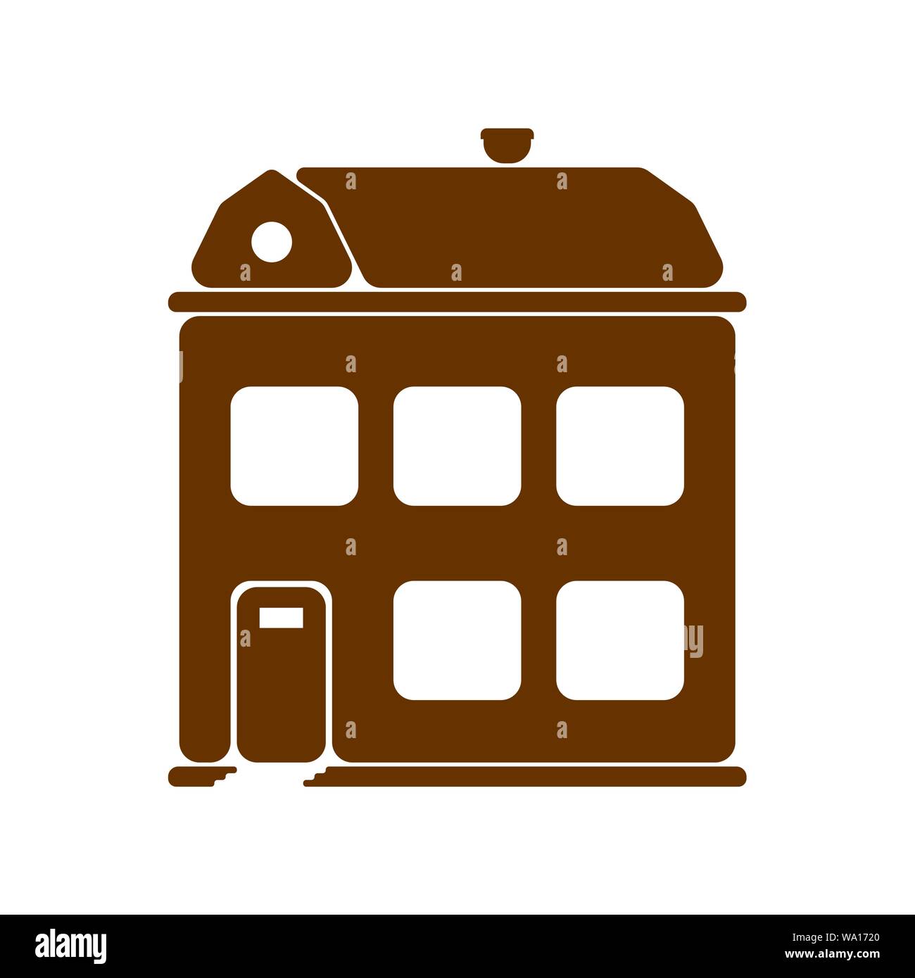 Family house icon. home sign. vector illustration Stock Vector Image ...
