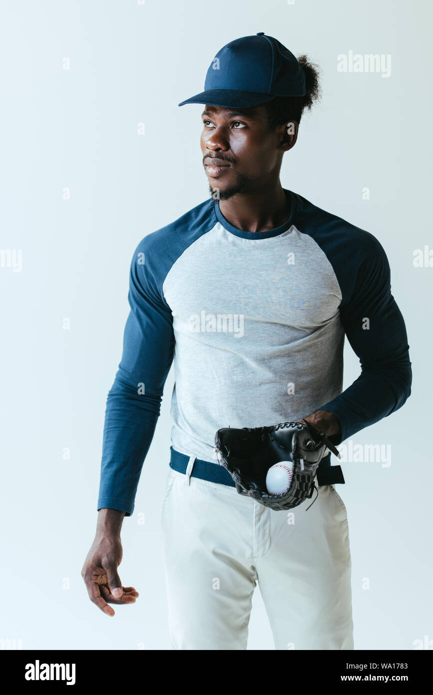 African american baseball player hi-res stock photography and images ...