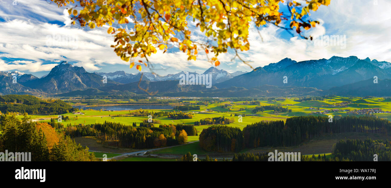 Bavaria landscape in autumn hi-res stock photography and images - Alamy