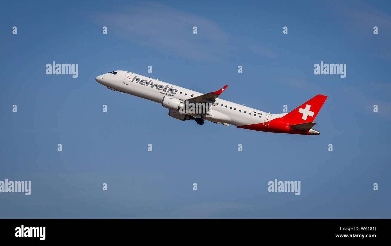 Duesseldorf, North Rhine-Westphalia, Germany - helvetic airwave ...