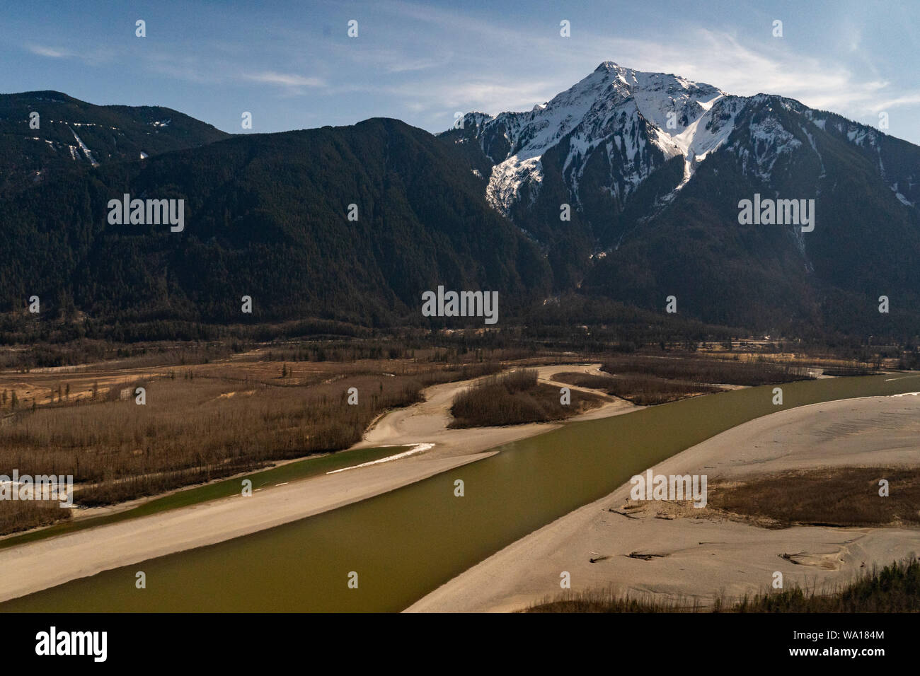 Fraser river delta aerial hi-res stock photography and images - Alamy