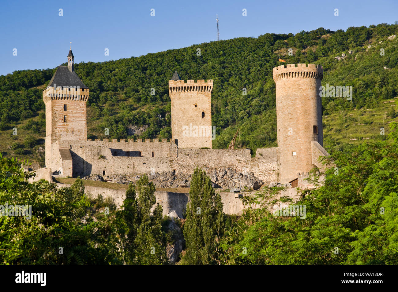 Foix castle hi-res stock photography and images - Alamy