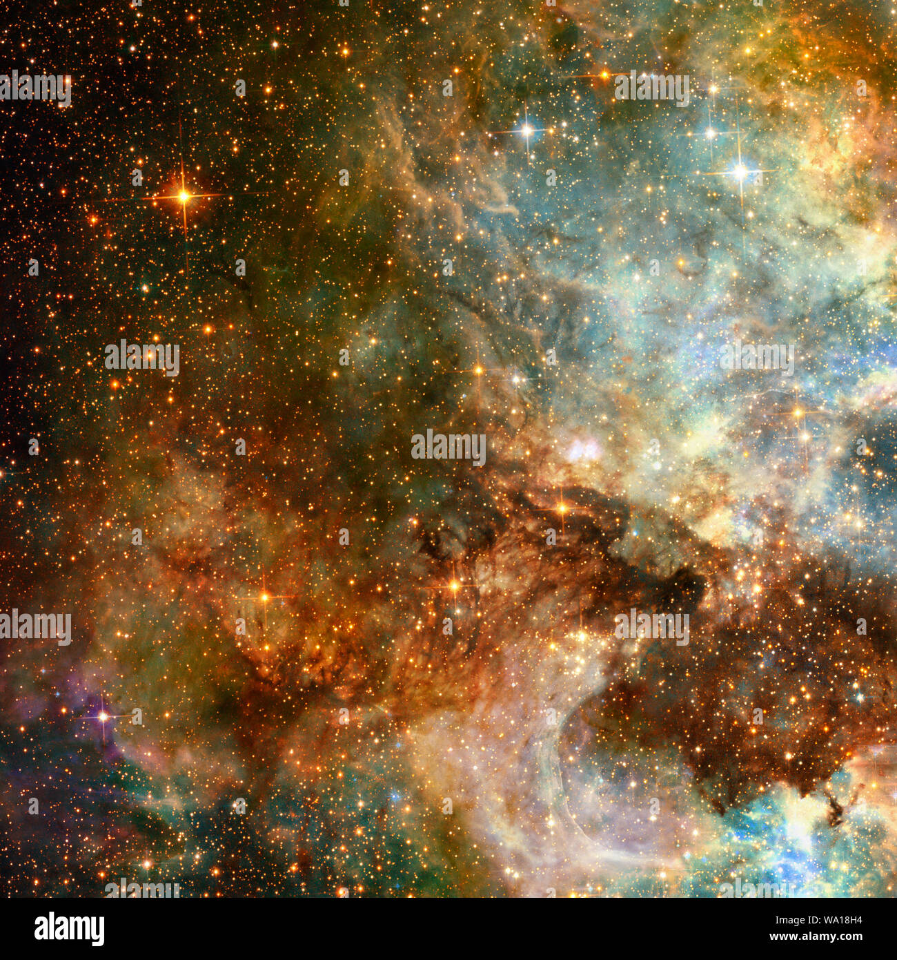 Cosmos. Abstract space wallpaper. Elements of this image furnished by ...