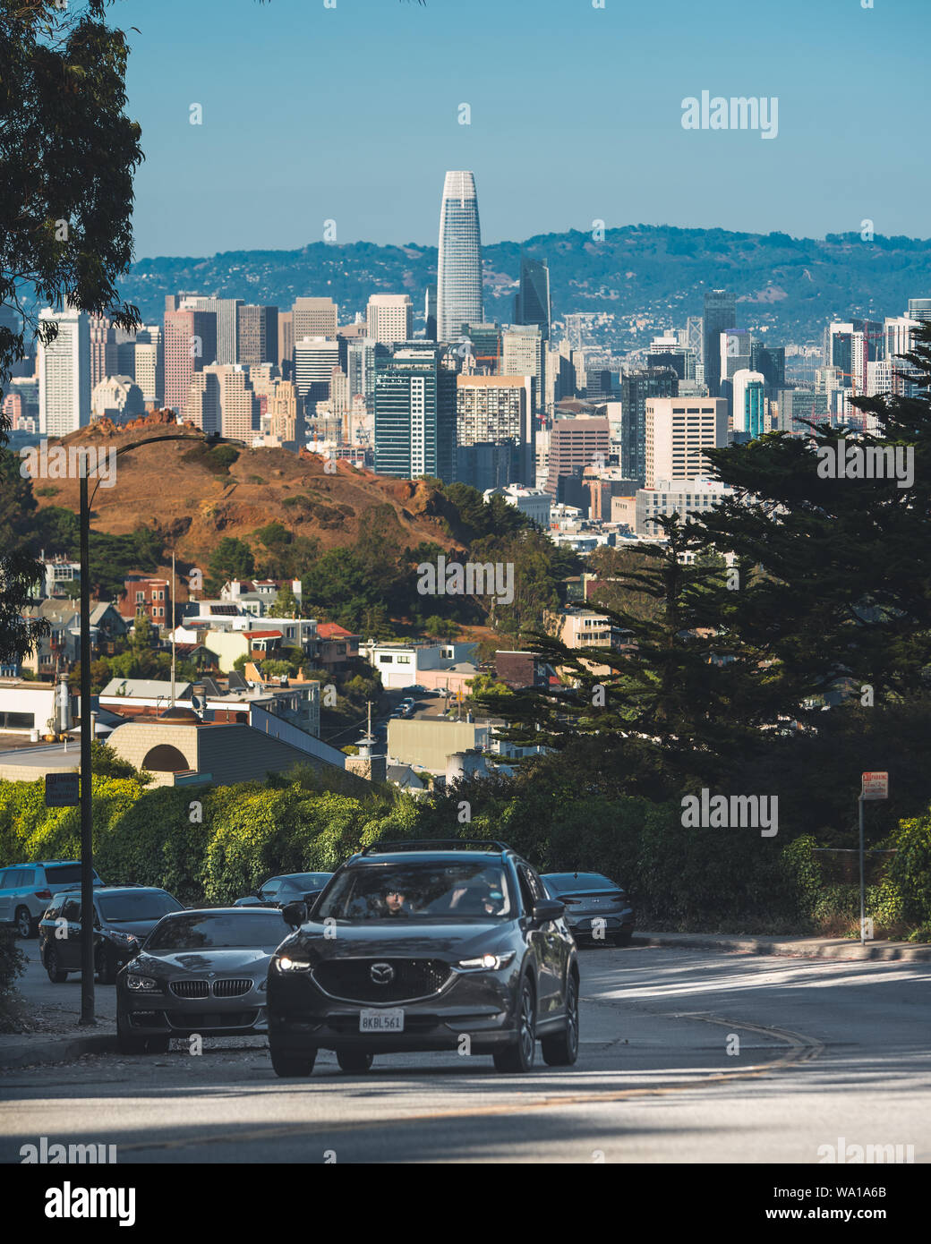 San Francisco California Cityscape Stock Photo - Alamy