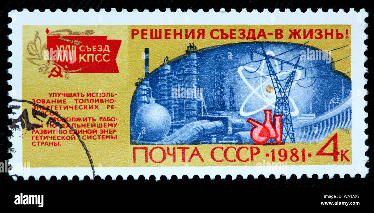 26th congress cpsu hi-res stock photography and images - Alamy