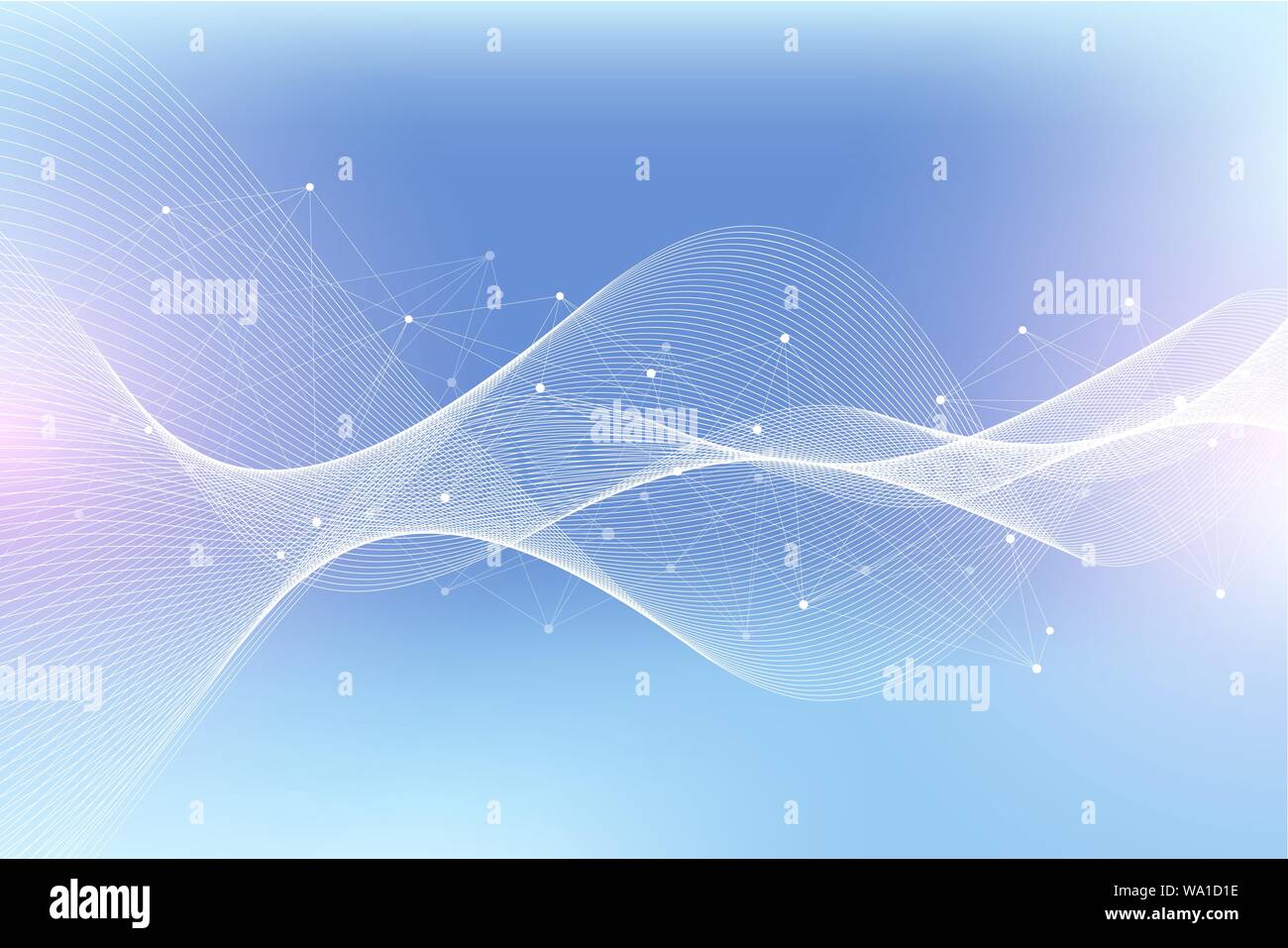 Expansion of life. Colorful explosion background with connected line ...