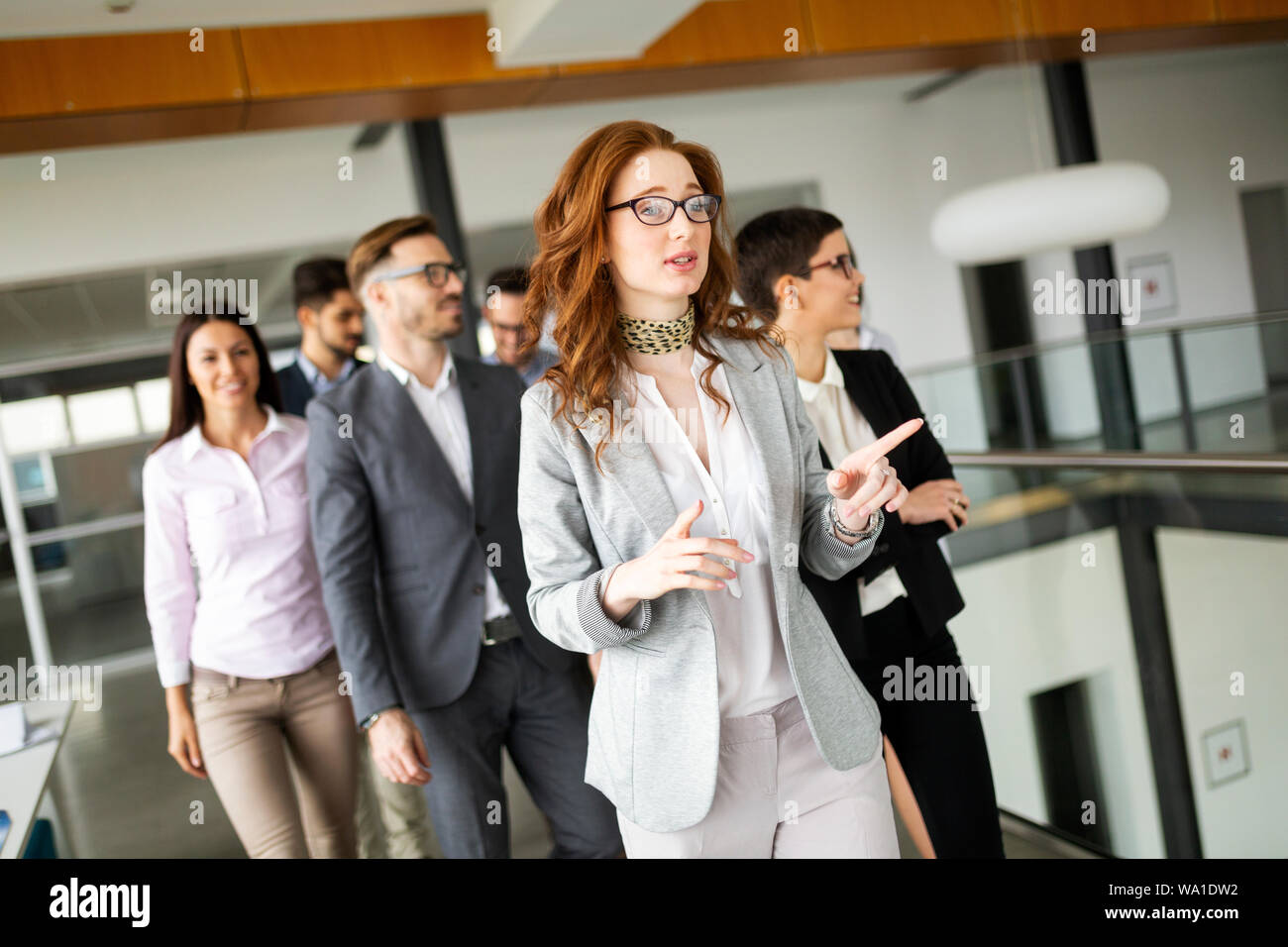 Group of professional successful young business people Stock Photo - Alamy
