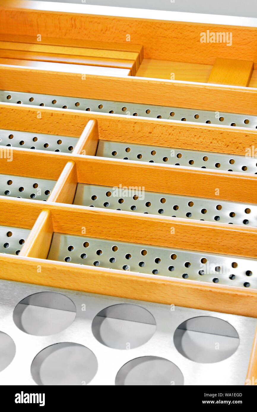 Close up shot of perforated drawer rack hi-res stock photography and ...