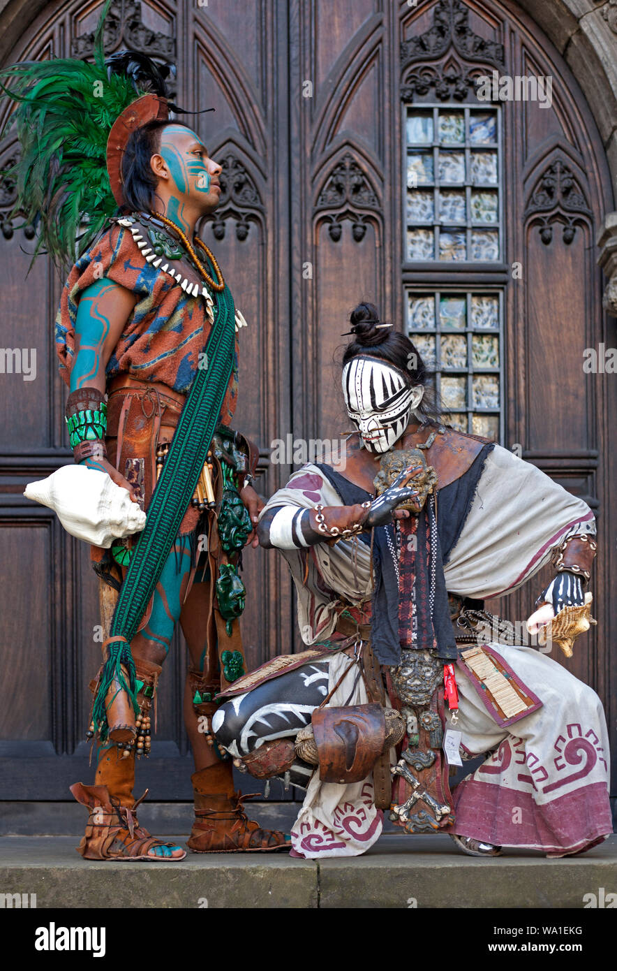 Edinburgh Fringe, Royal Mile, Scotland, UK. 16th August 2019 Julio ...