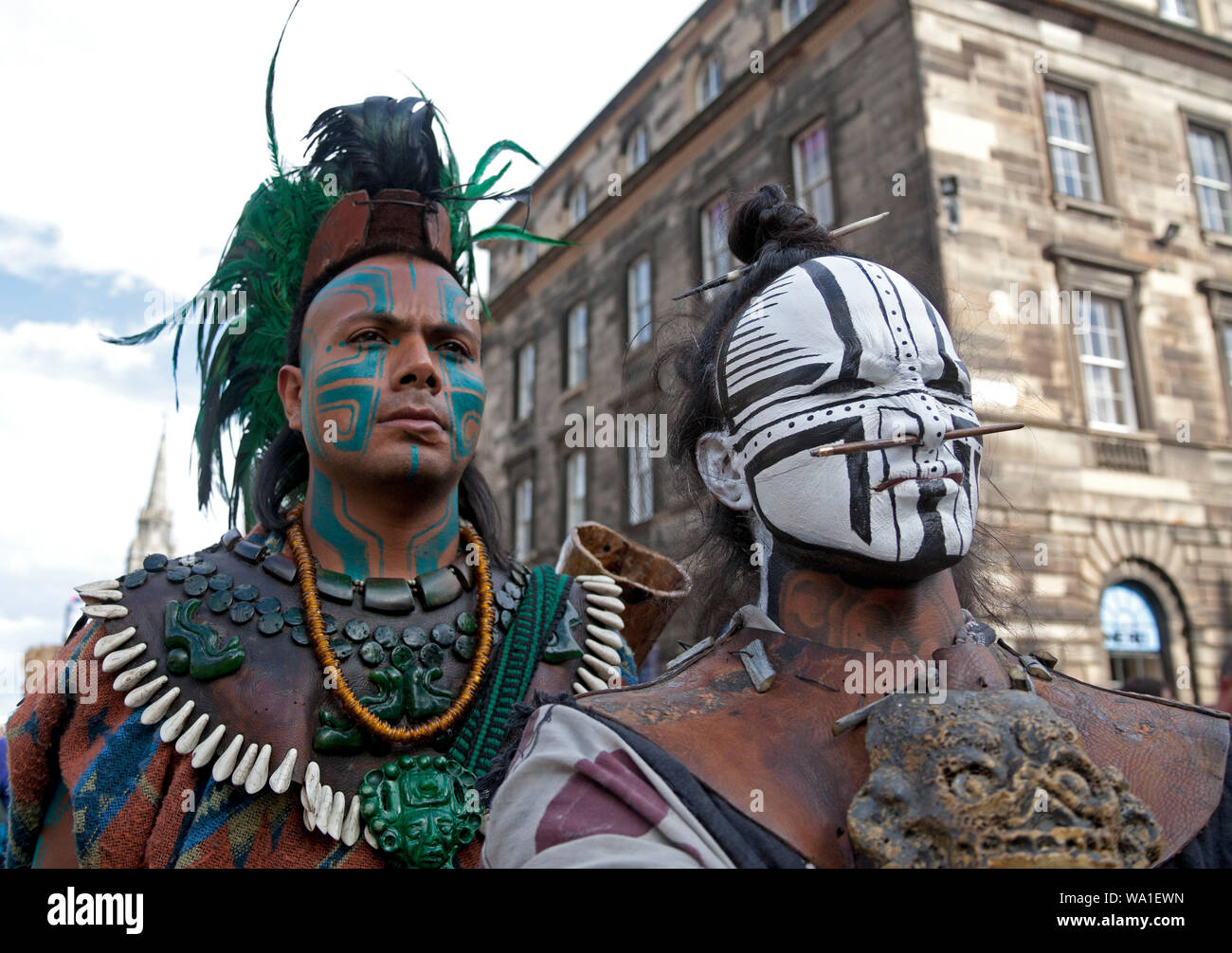 Edinburgh Fringe, Royal Mile, Scotland, UK. 16th August 2019 Julio ...
