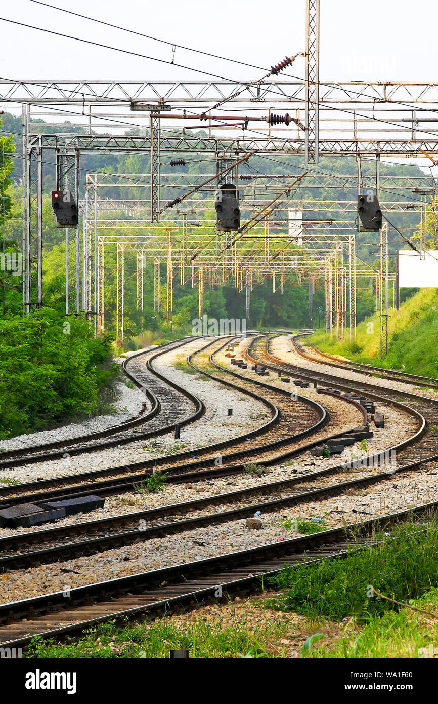 Double curve hi-res stock photography and images - Alamy