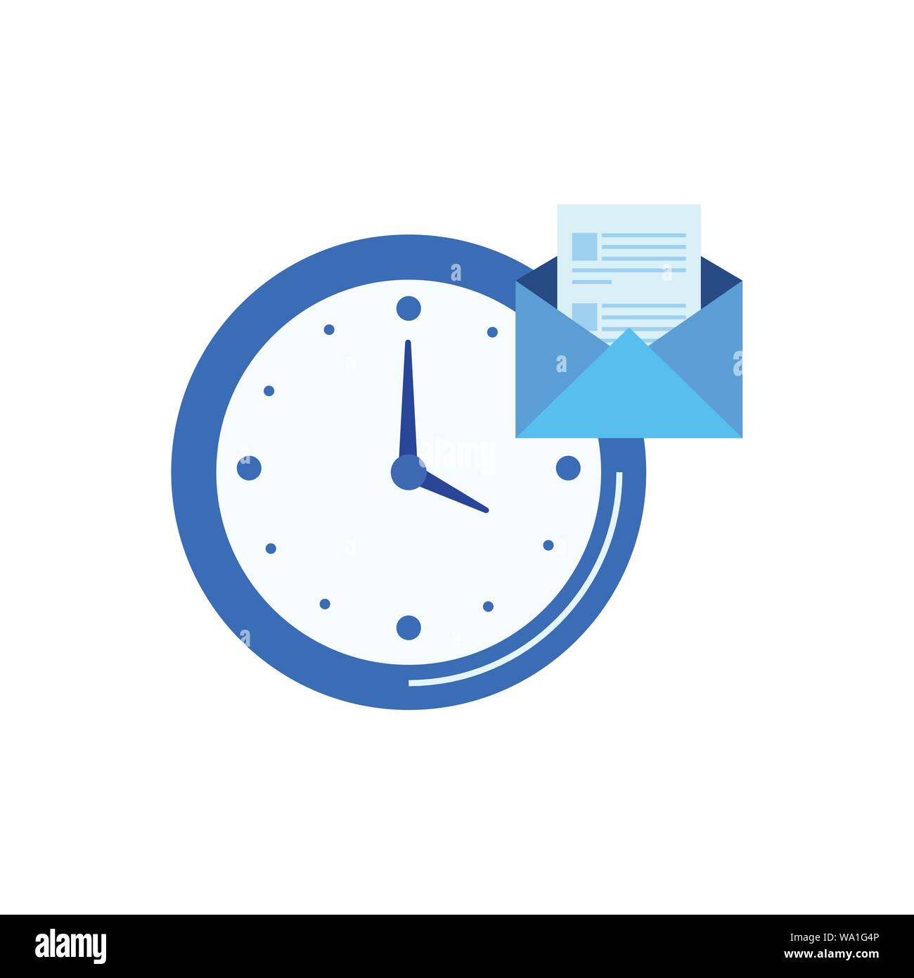 Sending watch Stock Vector Images - Alamy