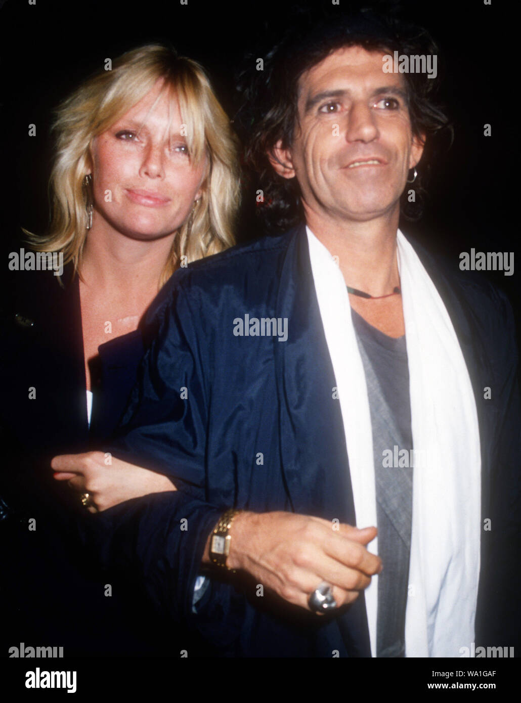Keith Richards Patti Hansen