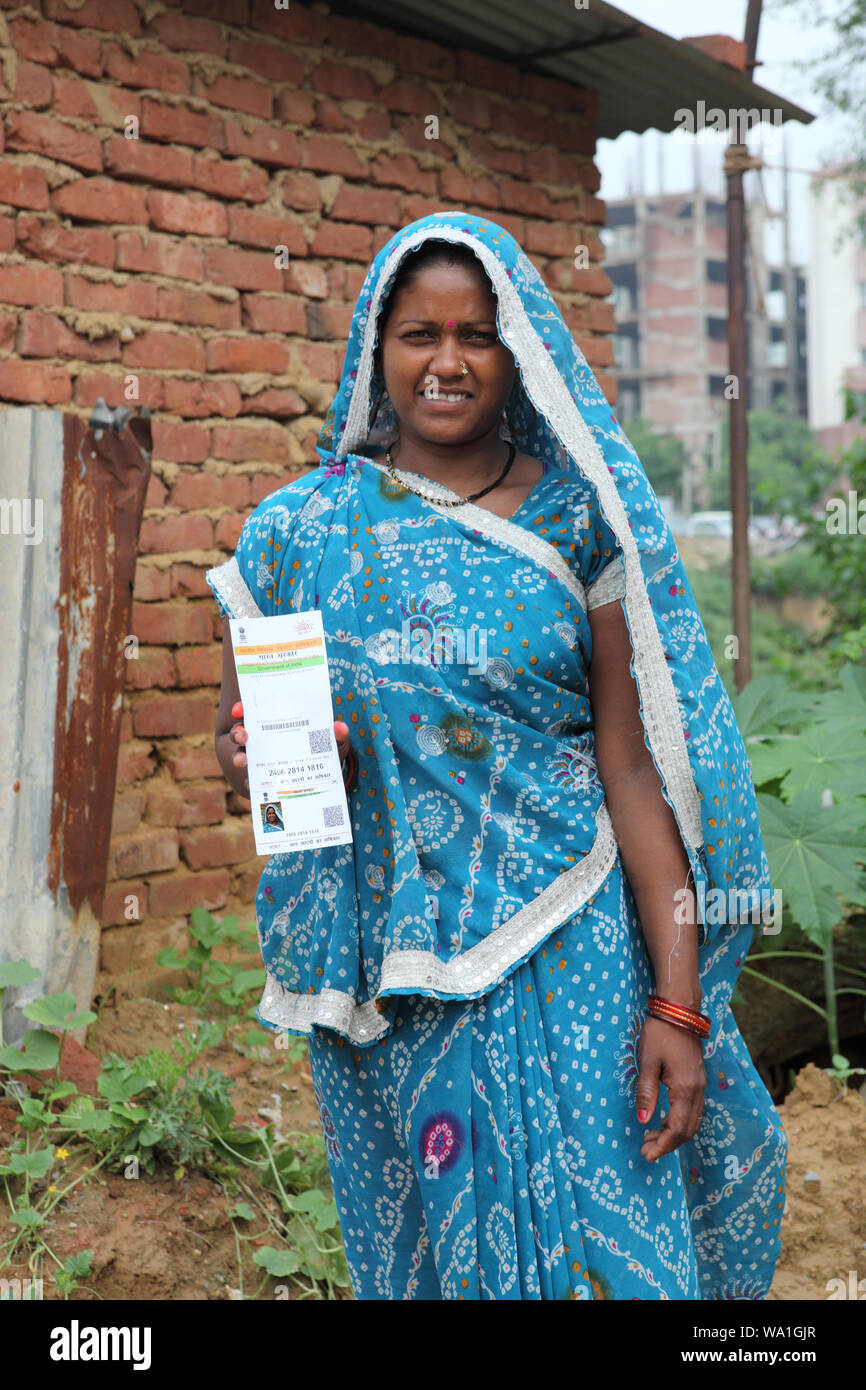 Aadhar Card Stock Photos & Aadhar Card Stock Images - Alamy