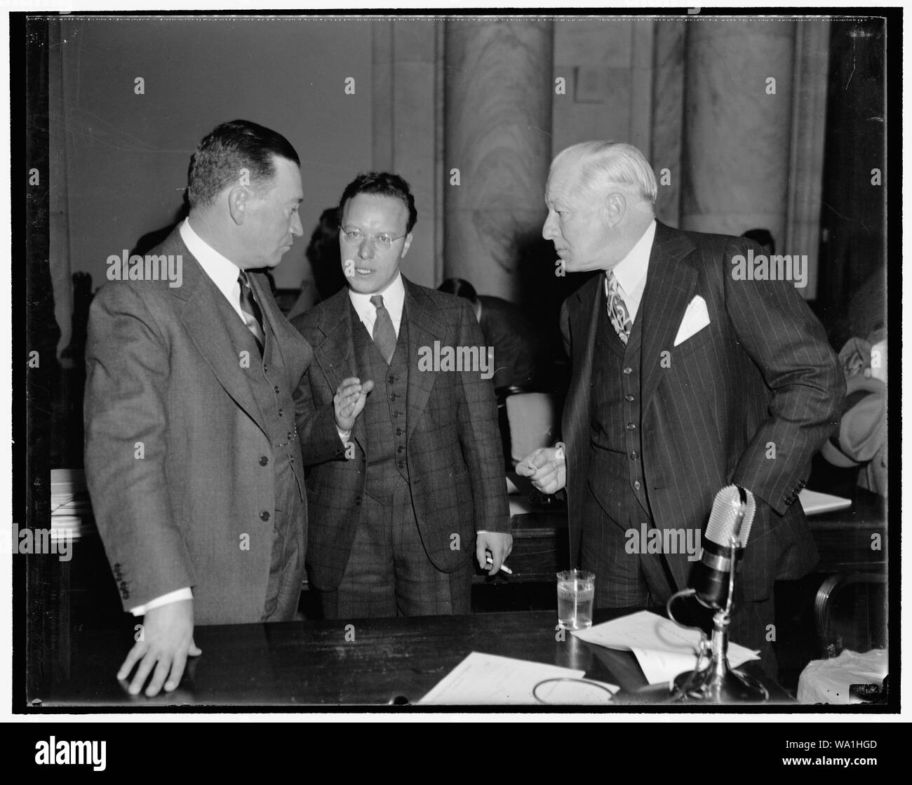 B.F. Fairless, A.H. Feller, & H.L. Hughes Stock Photo - Alamy