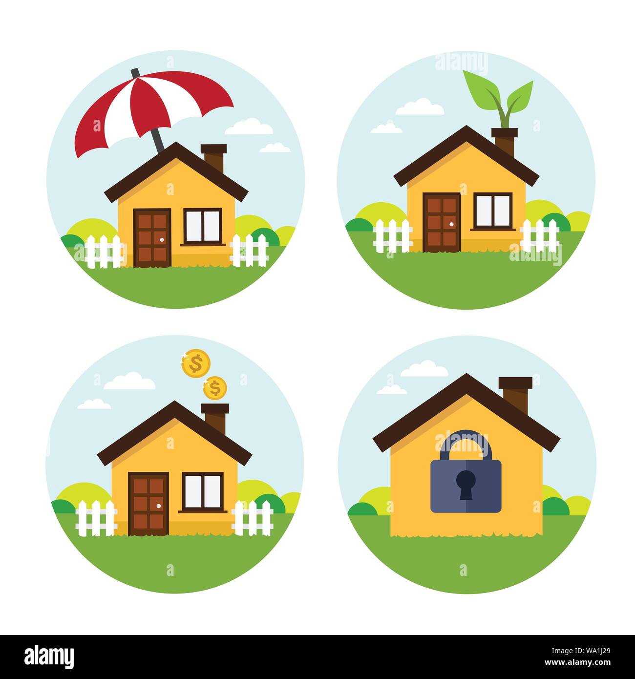 Building security Stock Vector Images - Alamy