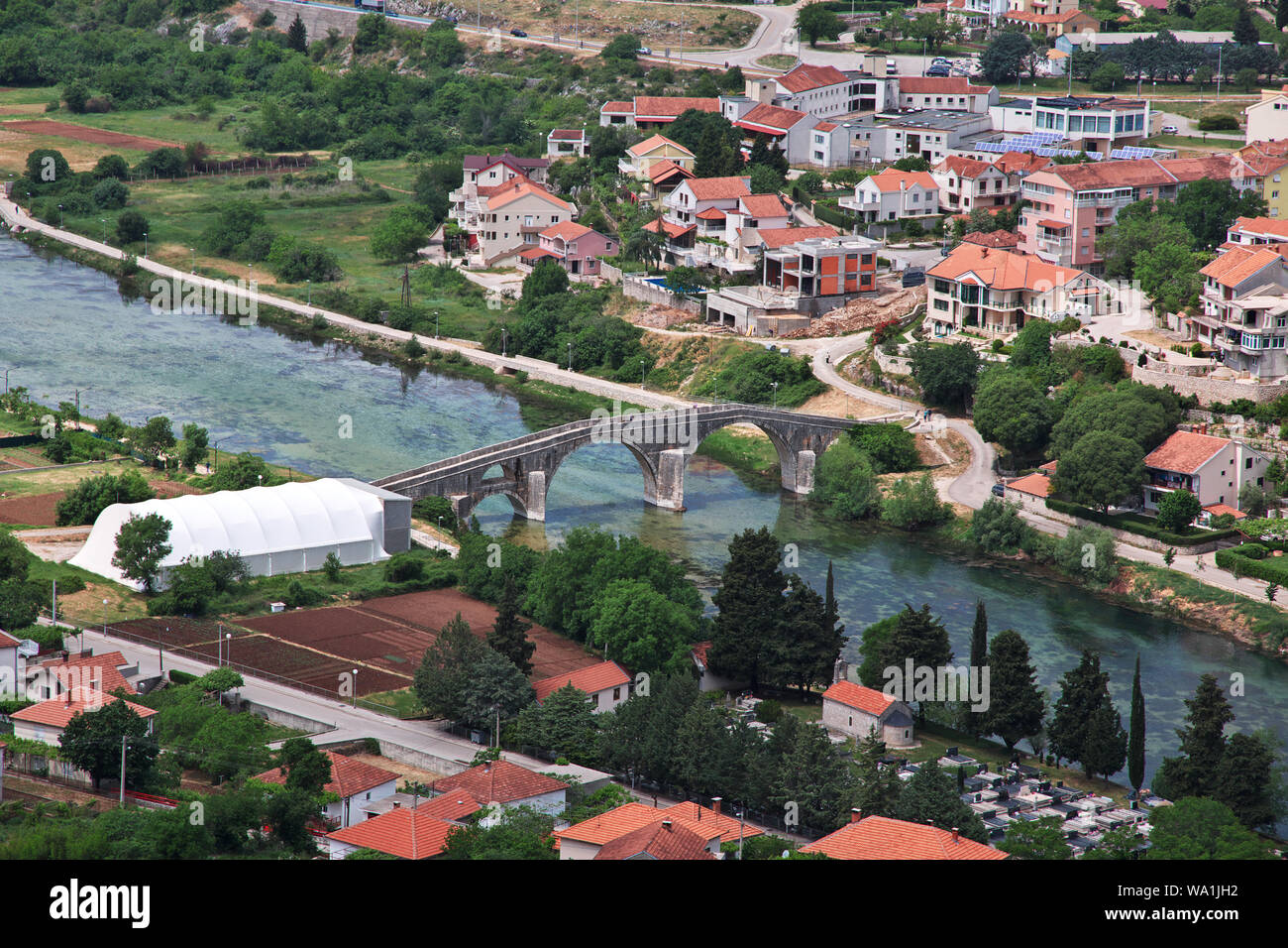The old bridge in Trebinje, Bosnia and Herzegovina Stock Photo - Alamy