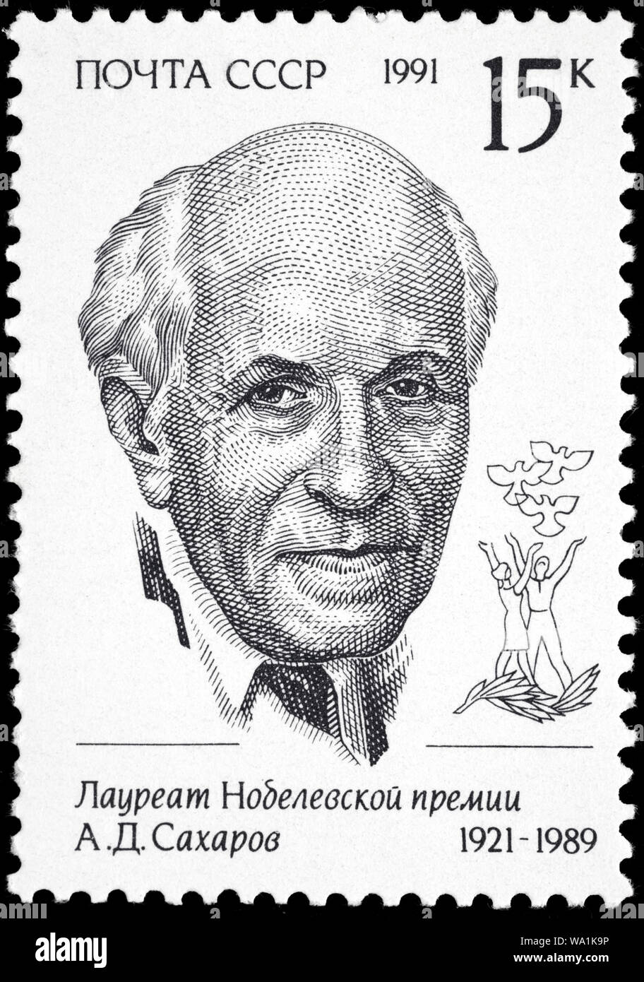 Ussr soviet nuclear physicist andrei sakharov hi-res stock photography ...