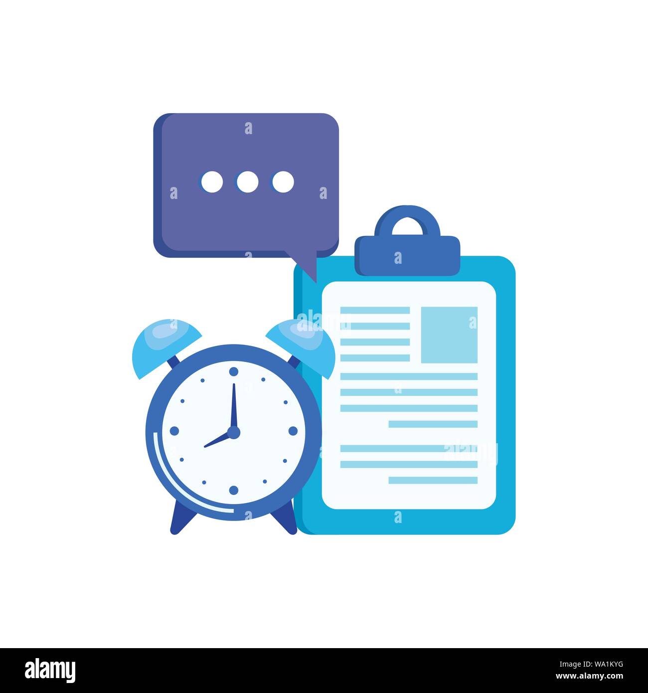 Office alarm test Stock Vector Images - Alamy