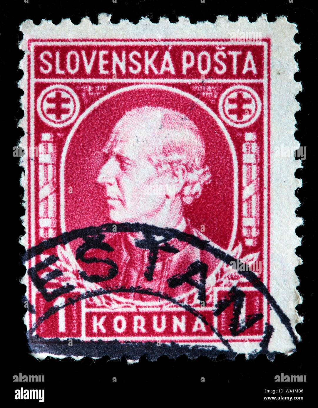 Slovak stamp hi-res stock photography and images - Alamy