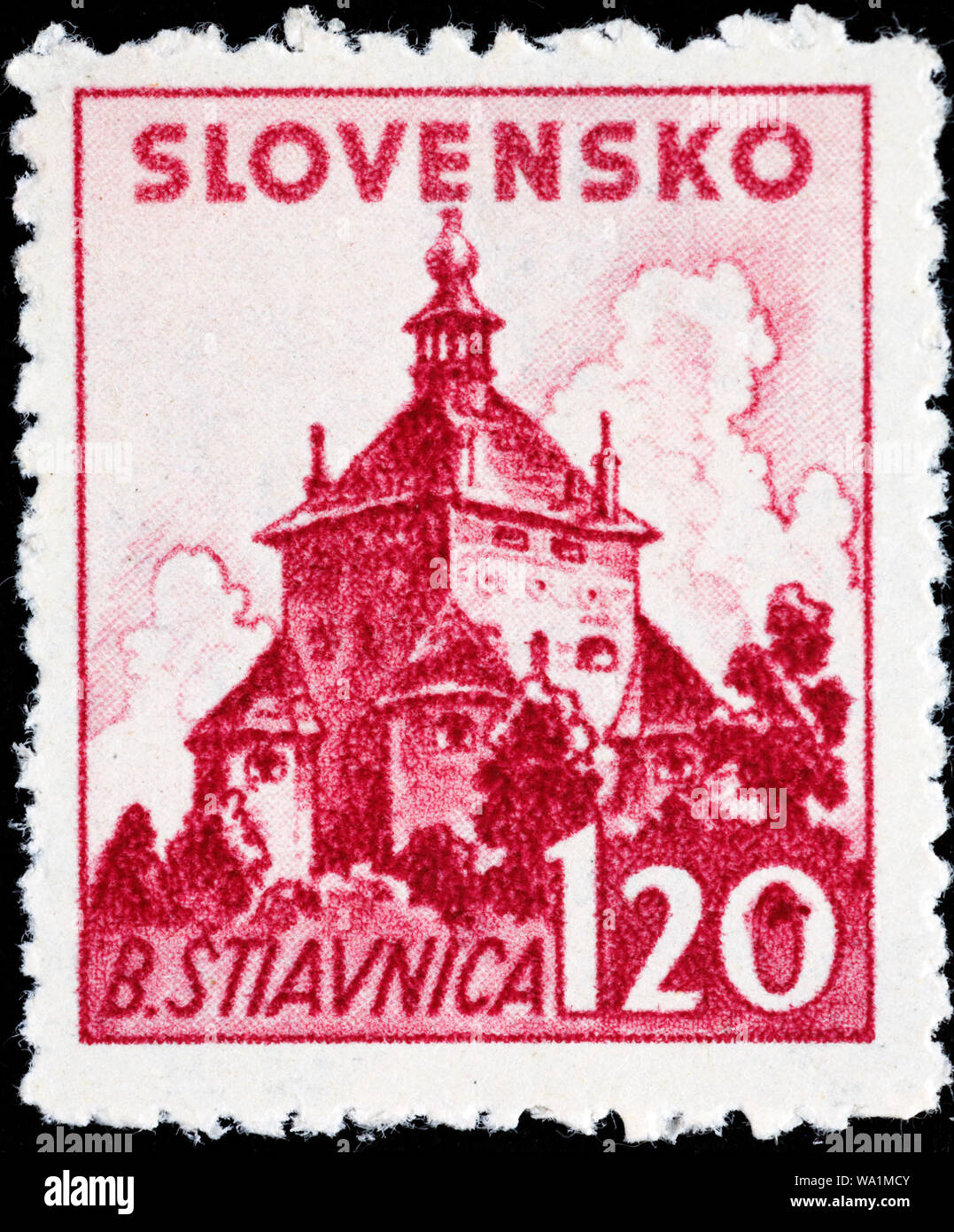 Slovak stamp hi-res stock photography and images - Alamy