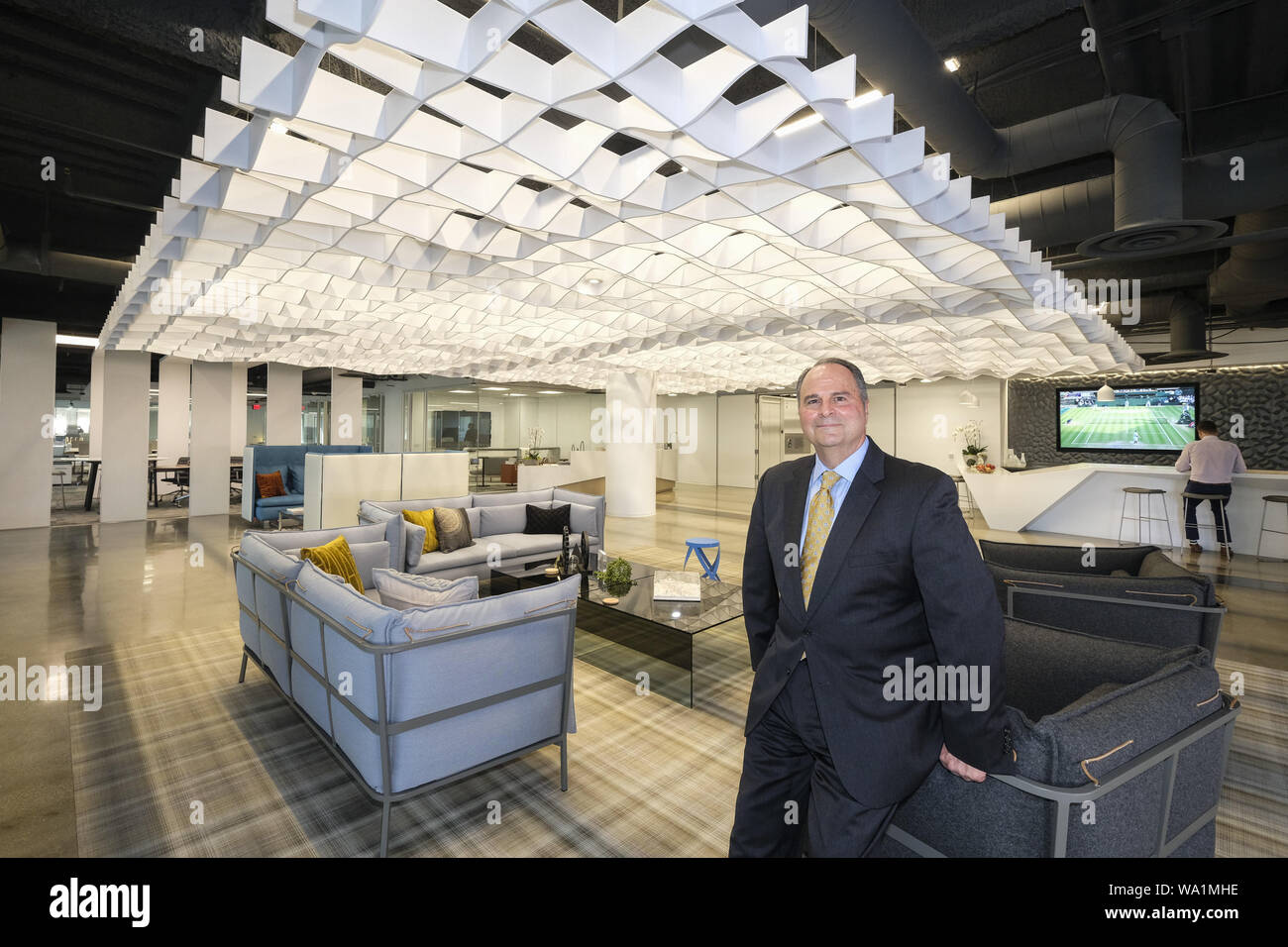 Los Angeles, California, USA. 10th July, 2019. Tom Ricci, a co-managing ...