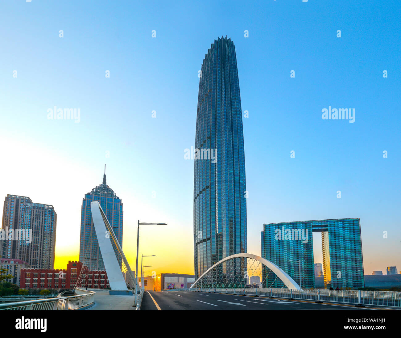 Haihe river - landmarks Stock Photo - Alamy