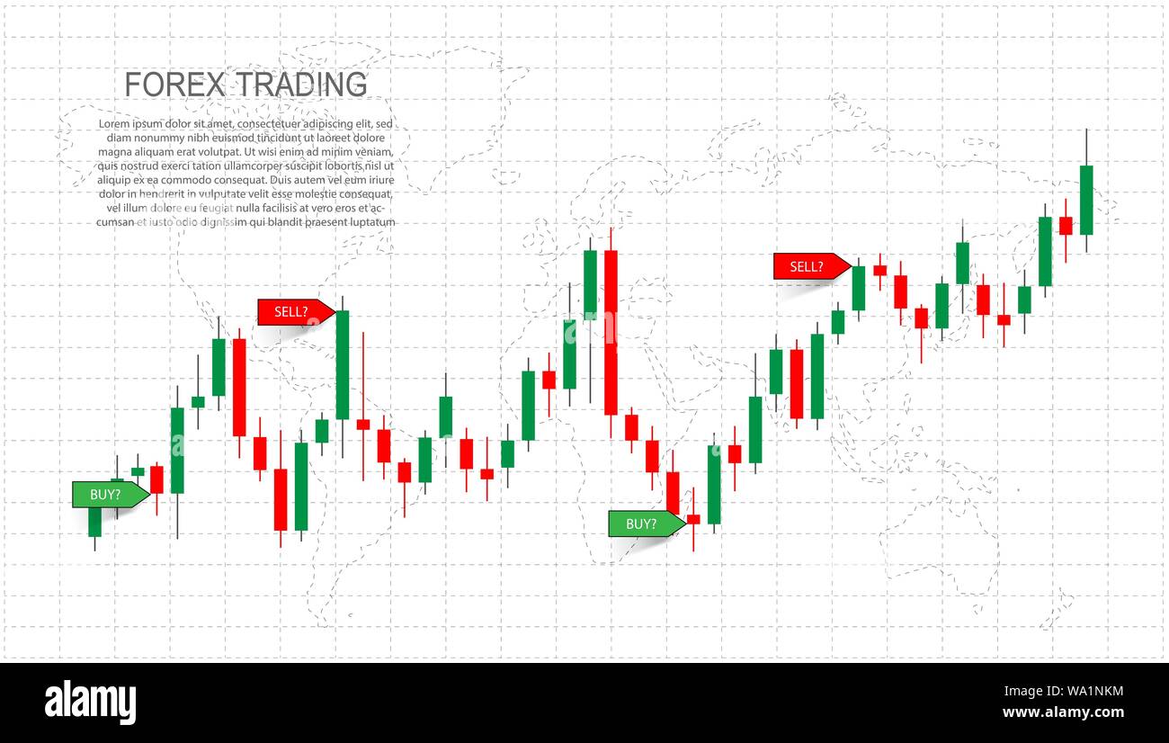 Stock market screen red Stock Vector Images - Alamy