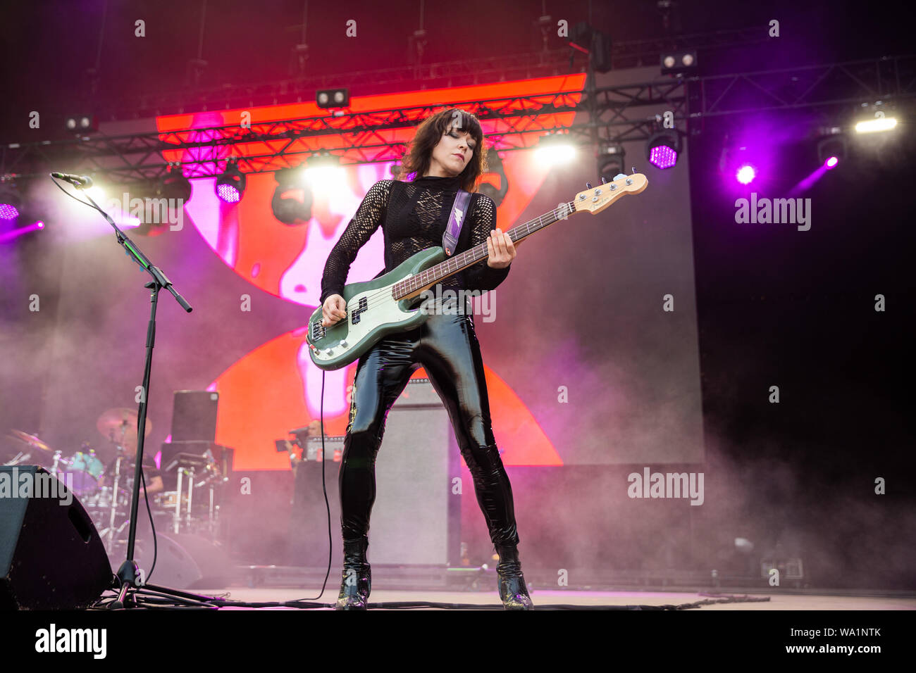 Alges, PORTUGAL: Primal Scream performing live on the 2nd day of ...