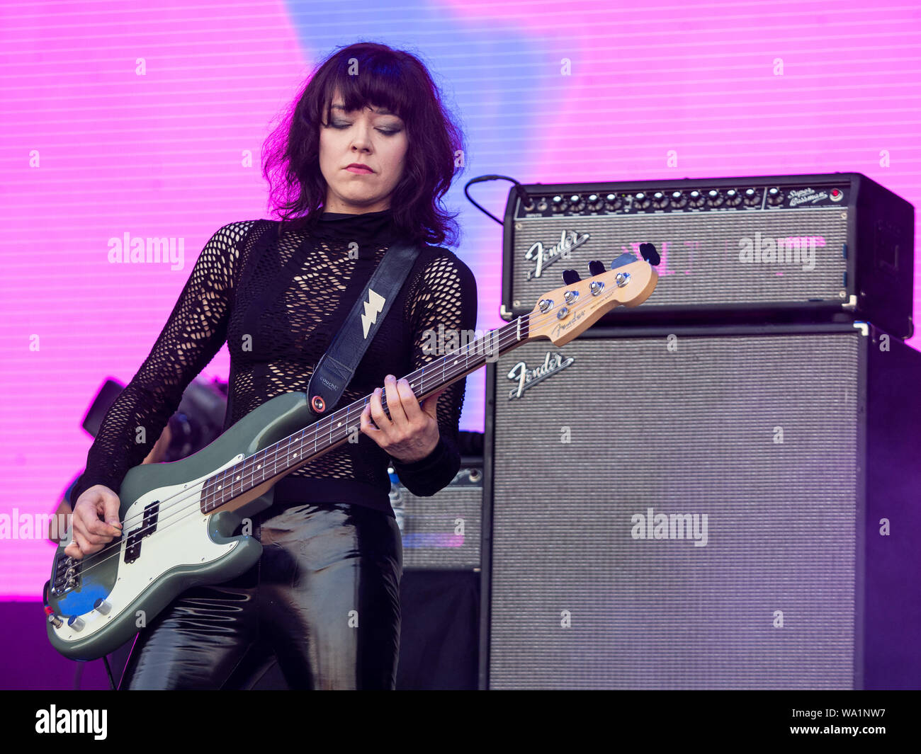 Alges, PORTUGAL: Primal Scream performing live on the 2nd day of ...