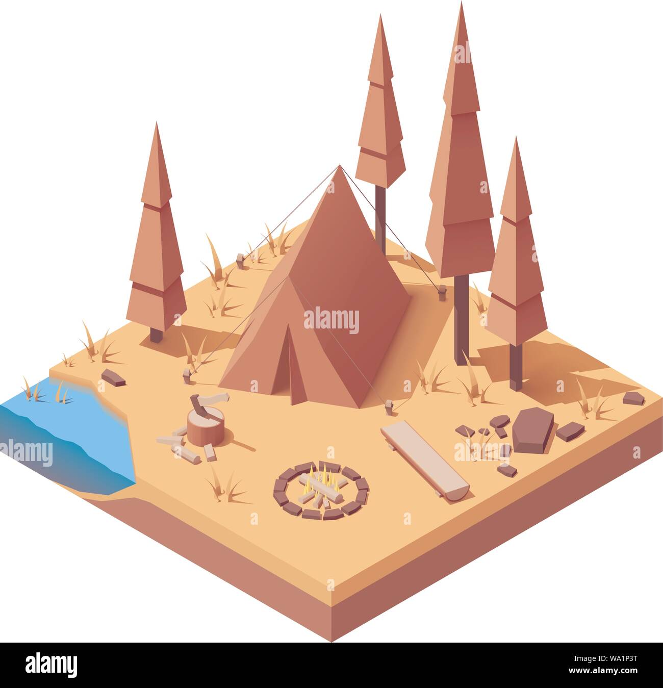 Fire in forest flame Cut Out Stock Images & Pictures - Alamy