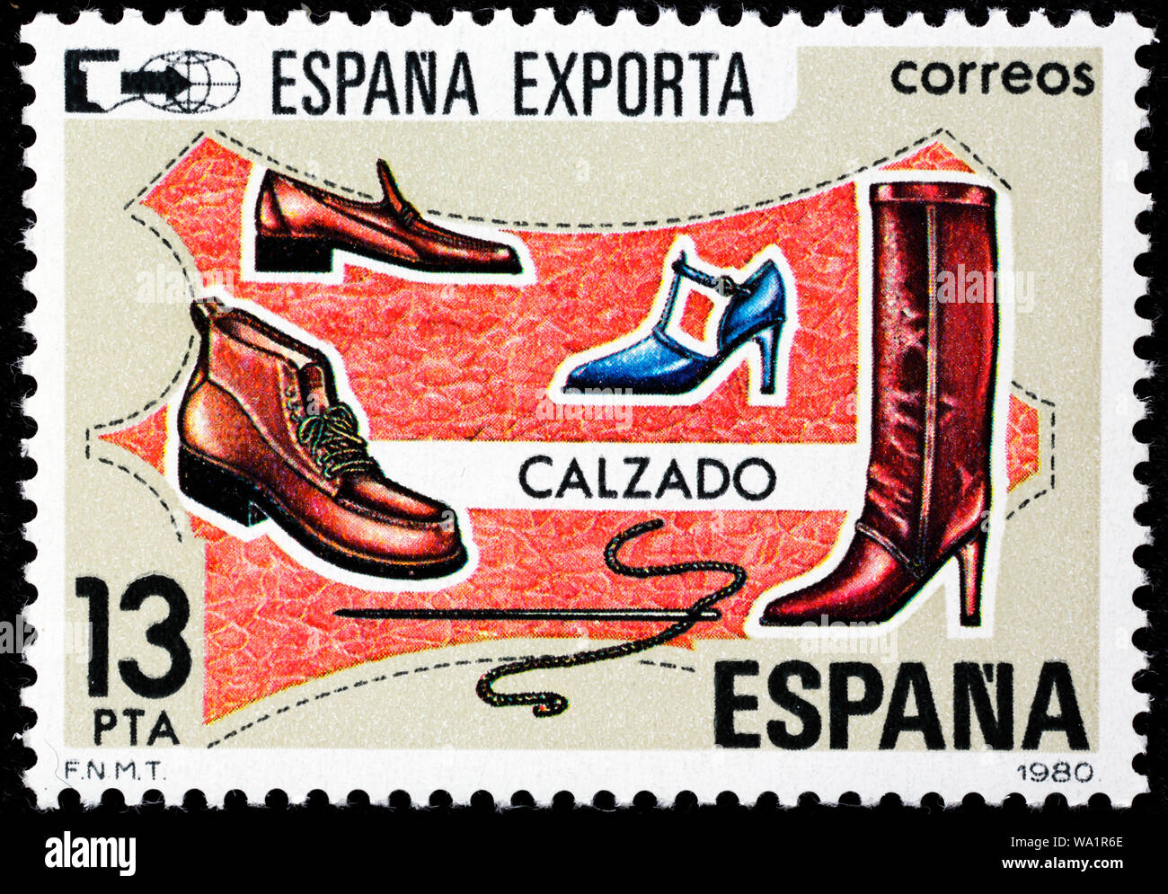 Spanish postage stamp hi-res stock photography and images - Alamy