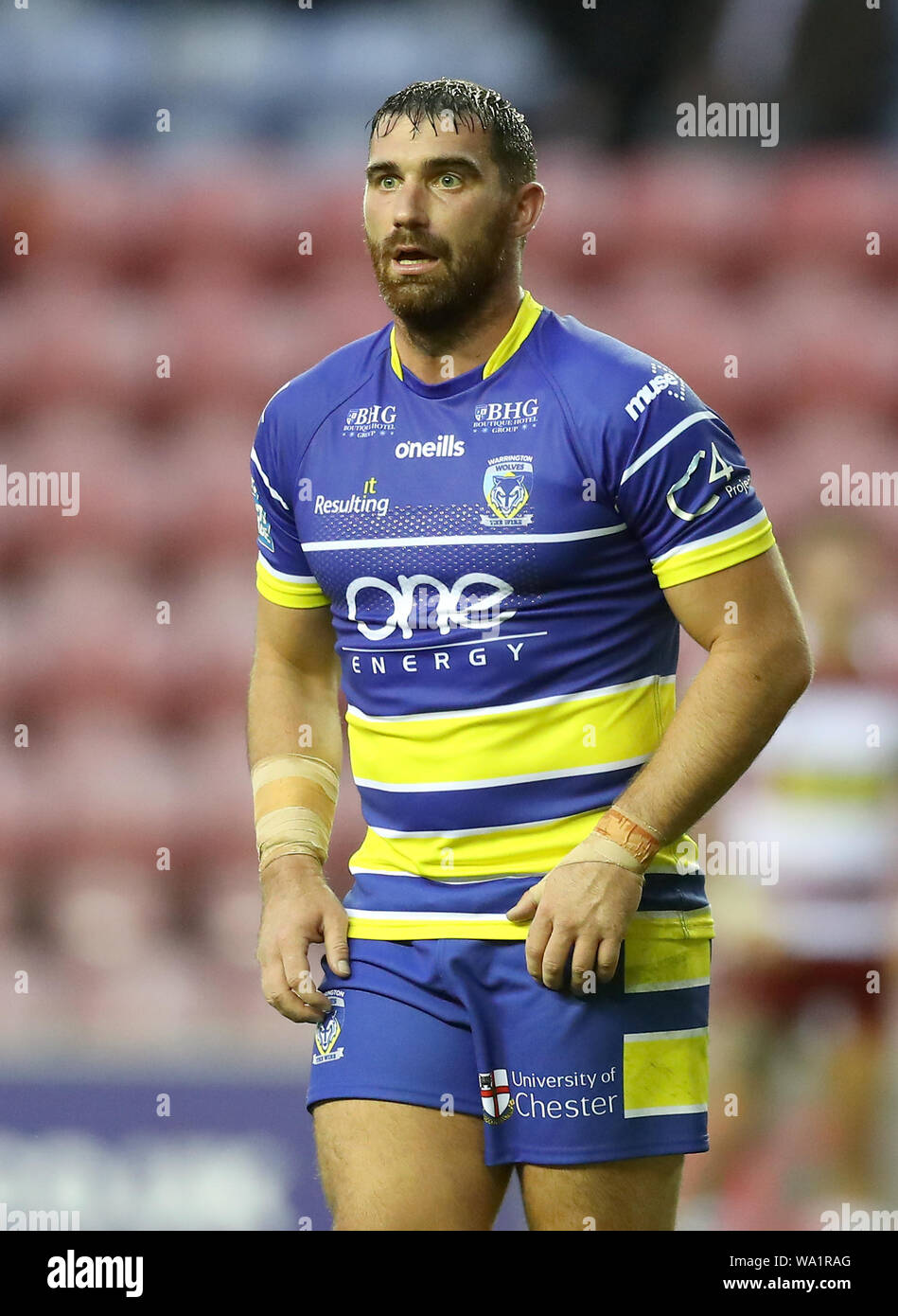 Warrington Wolves' Matty Smith during the Betfred Super League match at ...