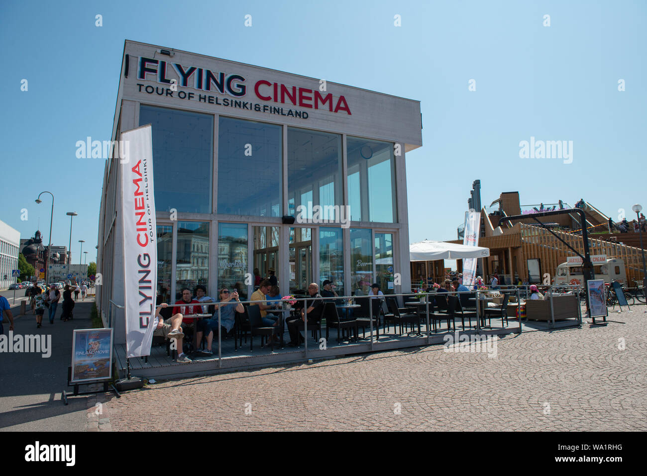 Flying cinema helsinki hi-res stock photography and images - Alamy