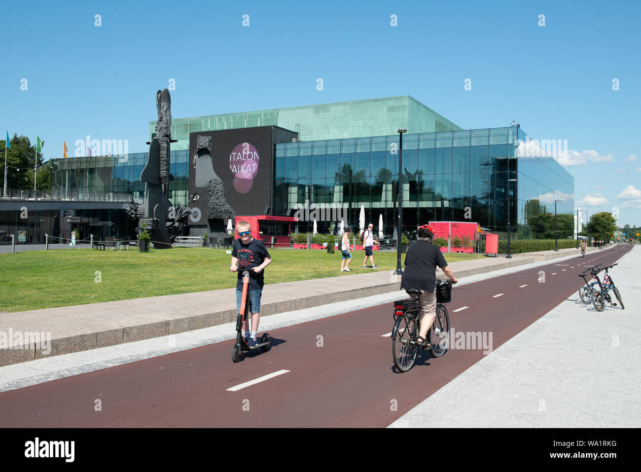 The Helsinki Music Centre and concert hall, Helsinki, Finland Stock ...